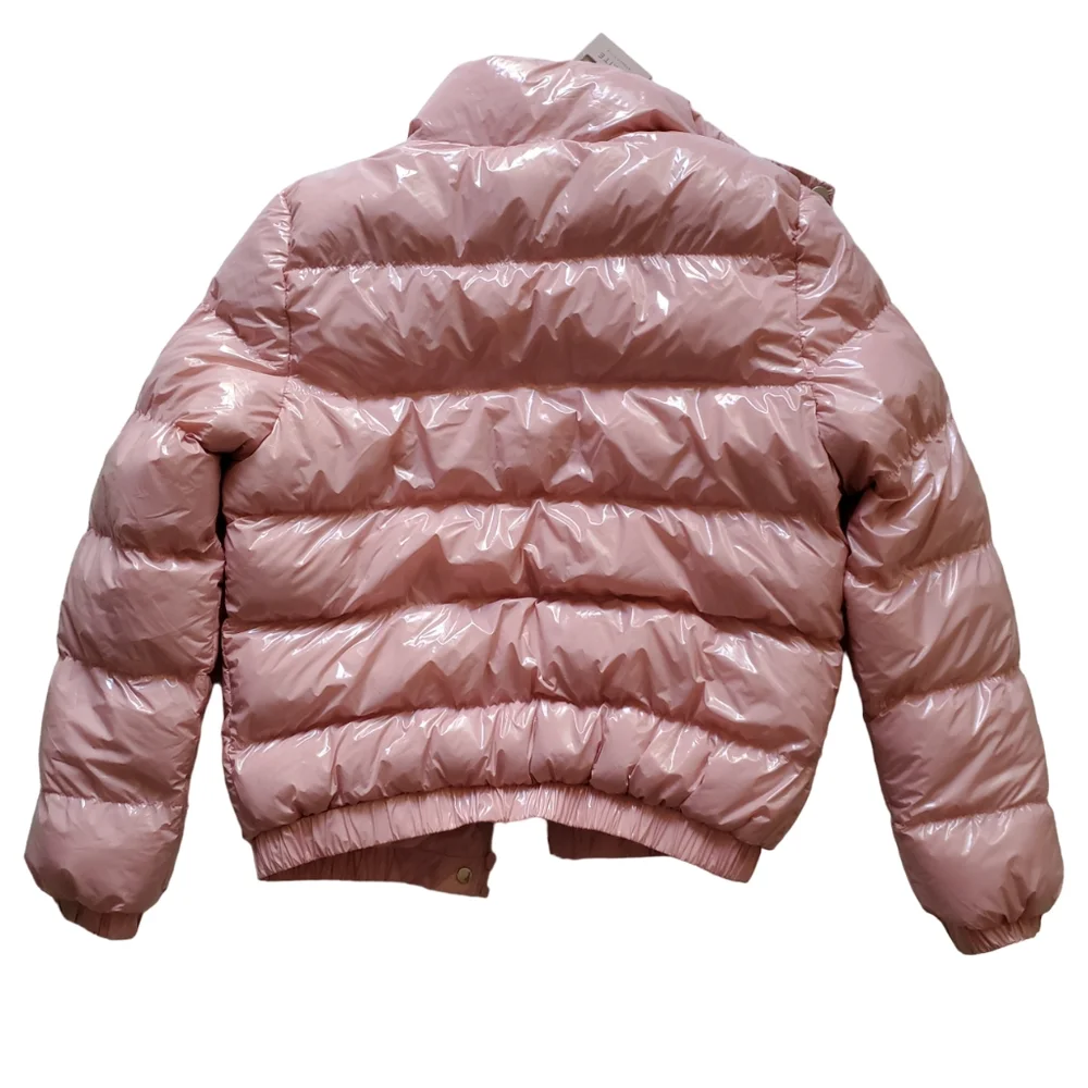 Aoxite | Jackets & Coats | Nwt Winter Padded Puffer Puffy Glossy Pink ...